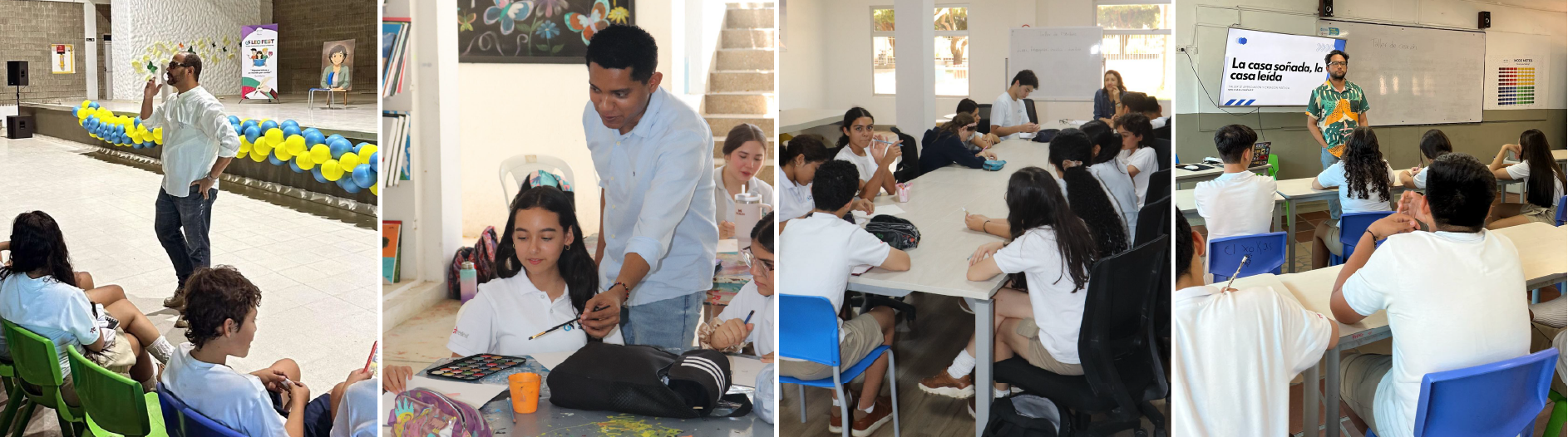 LEO FEST 2025: Primer Festival de Lecturas e Historias en el Gimnasio ...